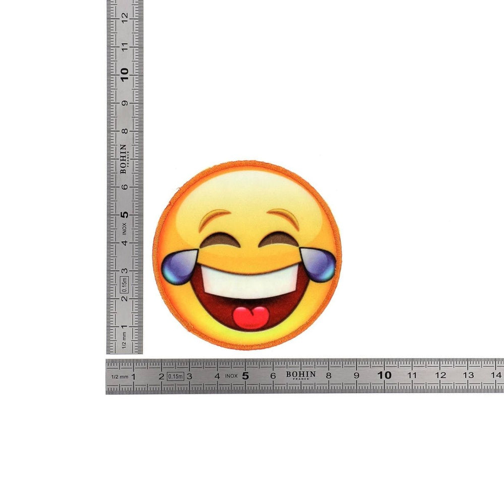 Iron-on emoji "LOL"