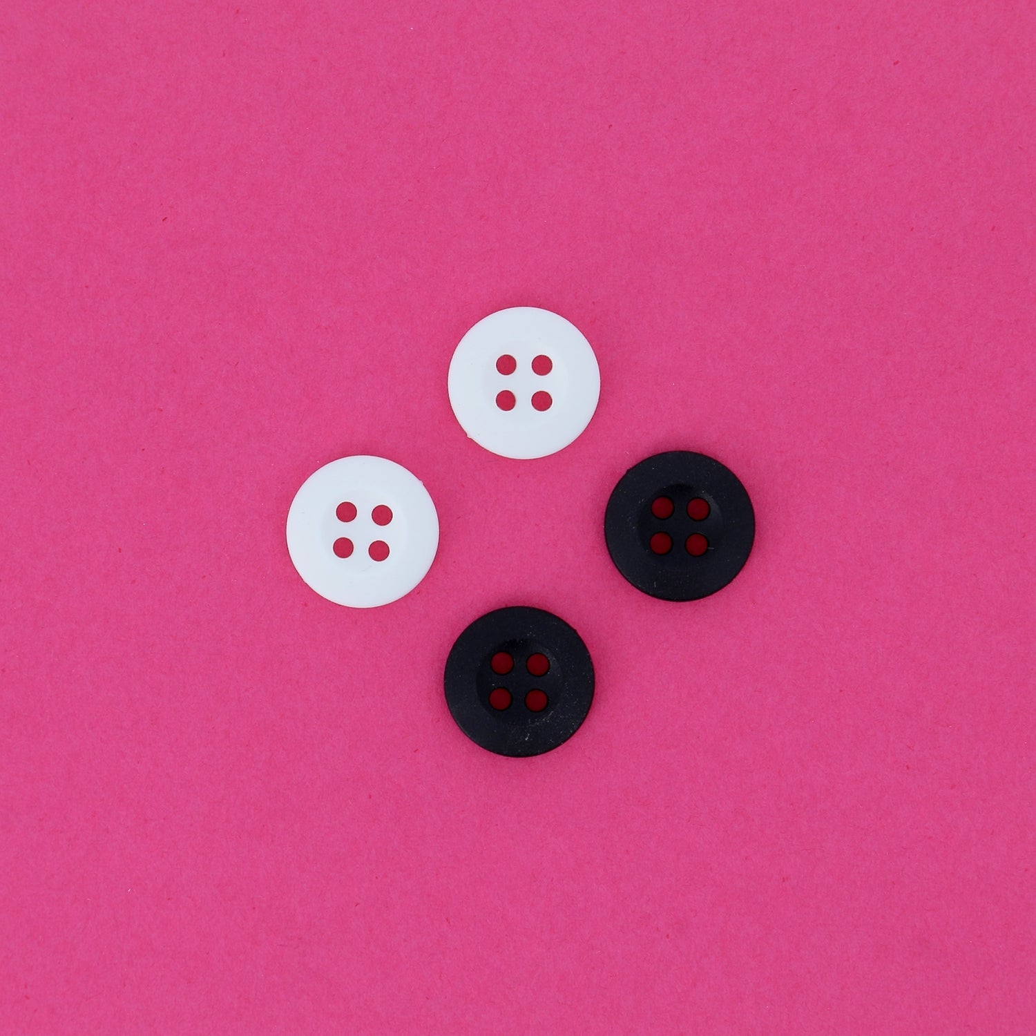 Soft buttons to sew on